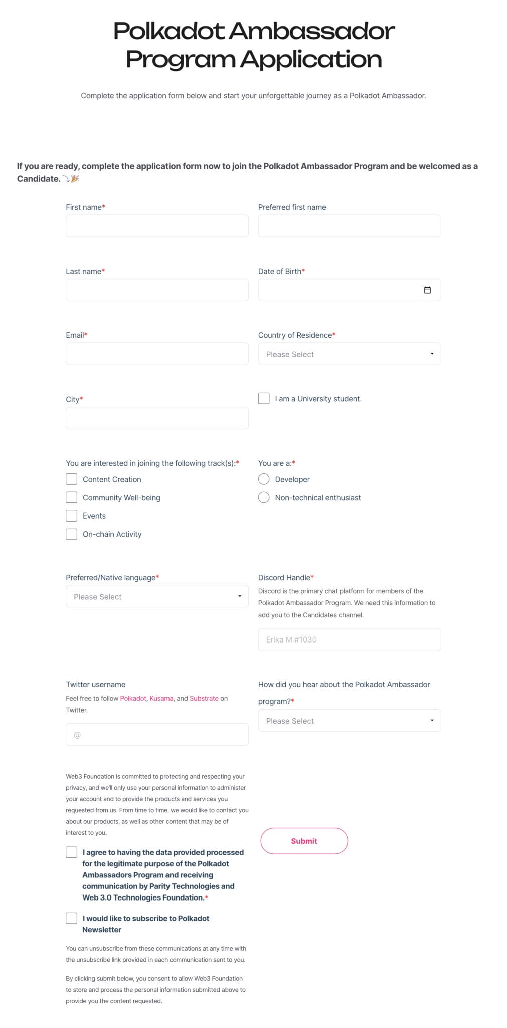 Introduction To Polkadot Ambassador's Programme | DescribeDot